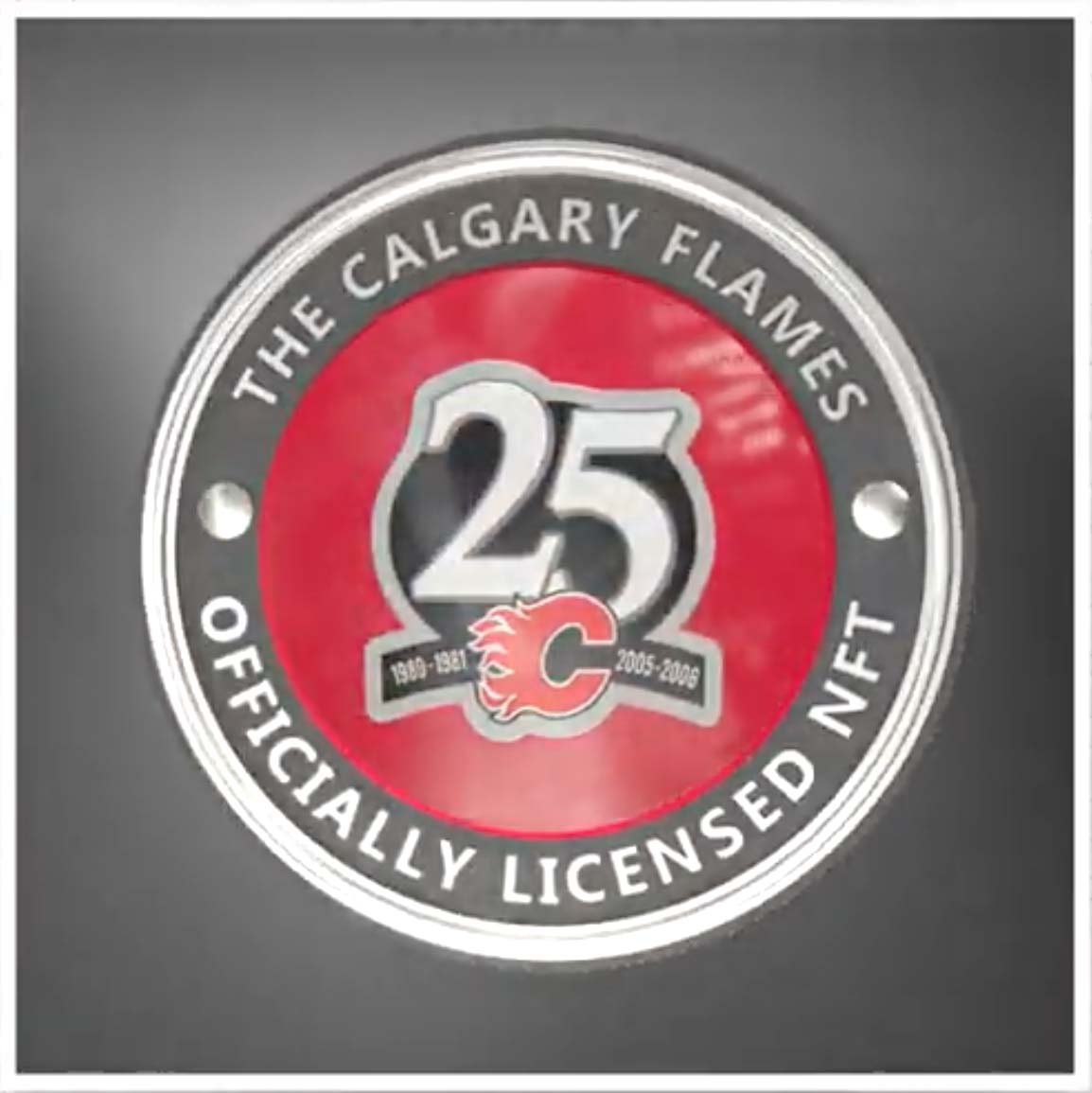 Collection: Commemorative Coins - Calgary Flames NFT